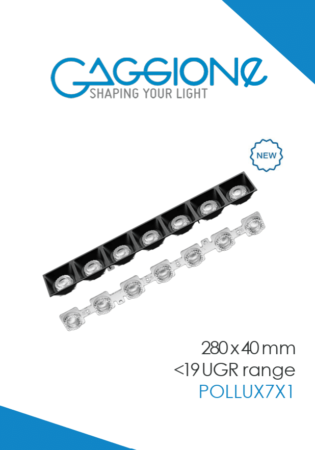 Architectural lighting - LED Optics - Gaggione